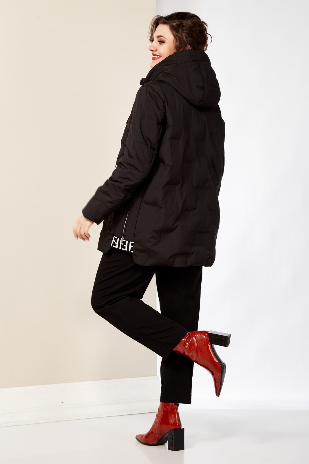 Куртка 2140 черный Shetti купить - 8% скидка | в наличии